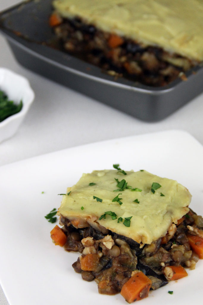 Vegan Moussaka with Eggplant and Lentils | Active Vegetarian Vegan Moussaka with Eggplant and Lentils | Active Vegetarian